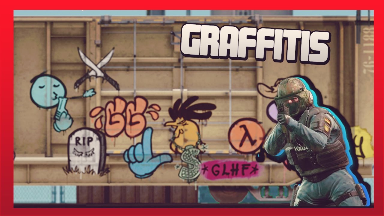 GRAFFITIS DEL CS:GO PARA CS1.6 | Mod's del CS:GO para CS1.6 - YouTube