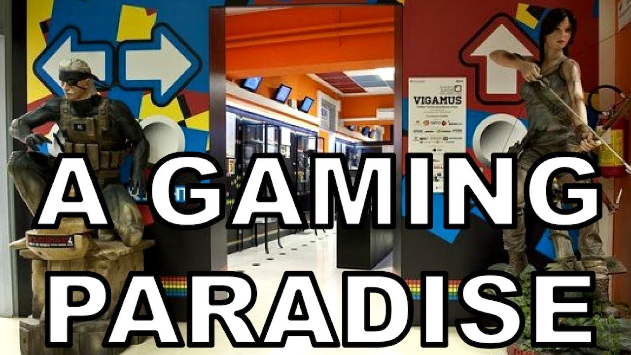 AMAZING Gaming Museum VIGAMUS in Rome Italy - Retro Raider - YouTube