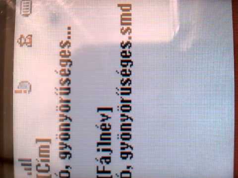 Sharp GX17 ringtone - Ó gyönyörűséges... - YouTube