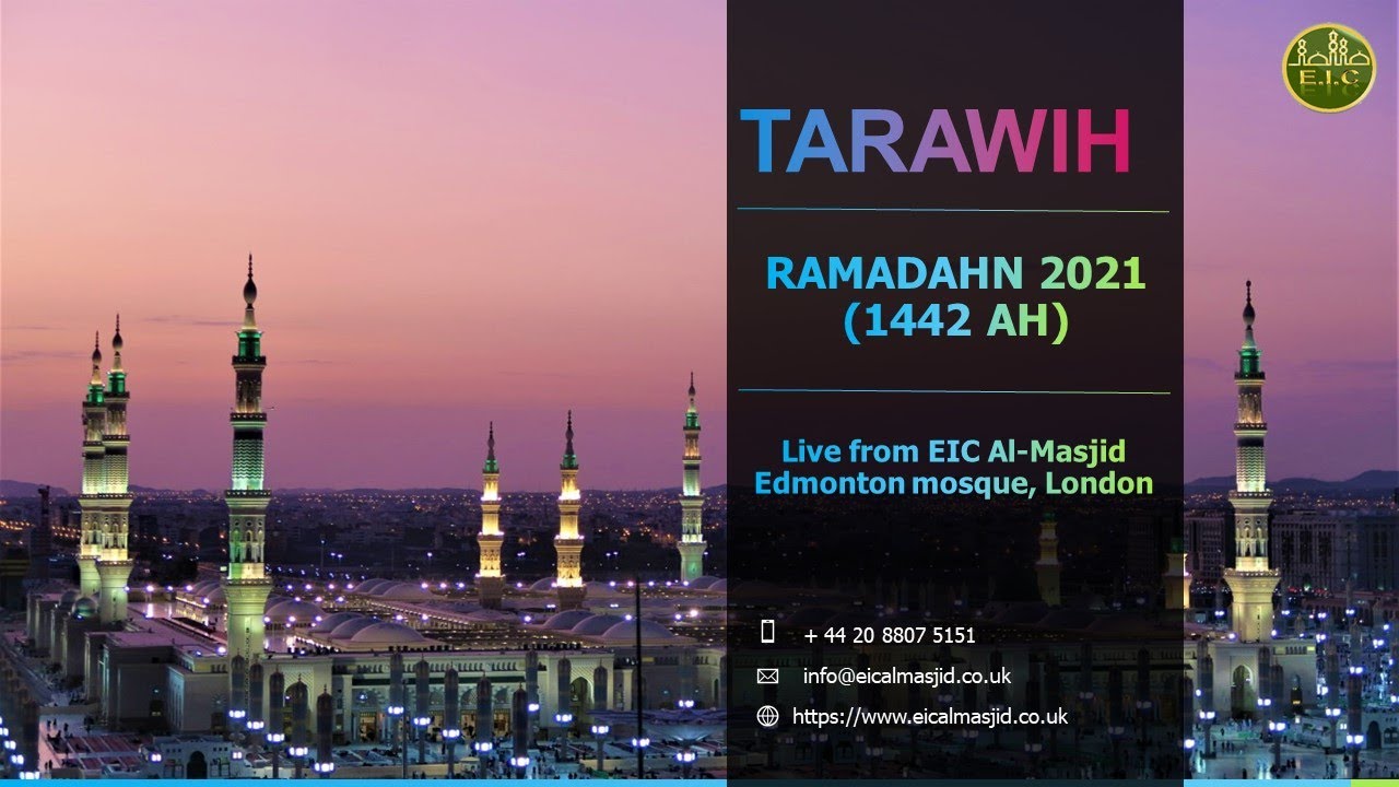 Live Tarawih | Night 11 | EIC Al-Masjid | Edmonton Mosque - YouTube