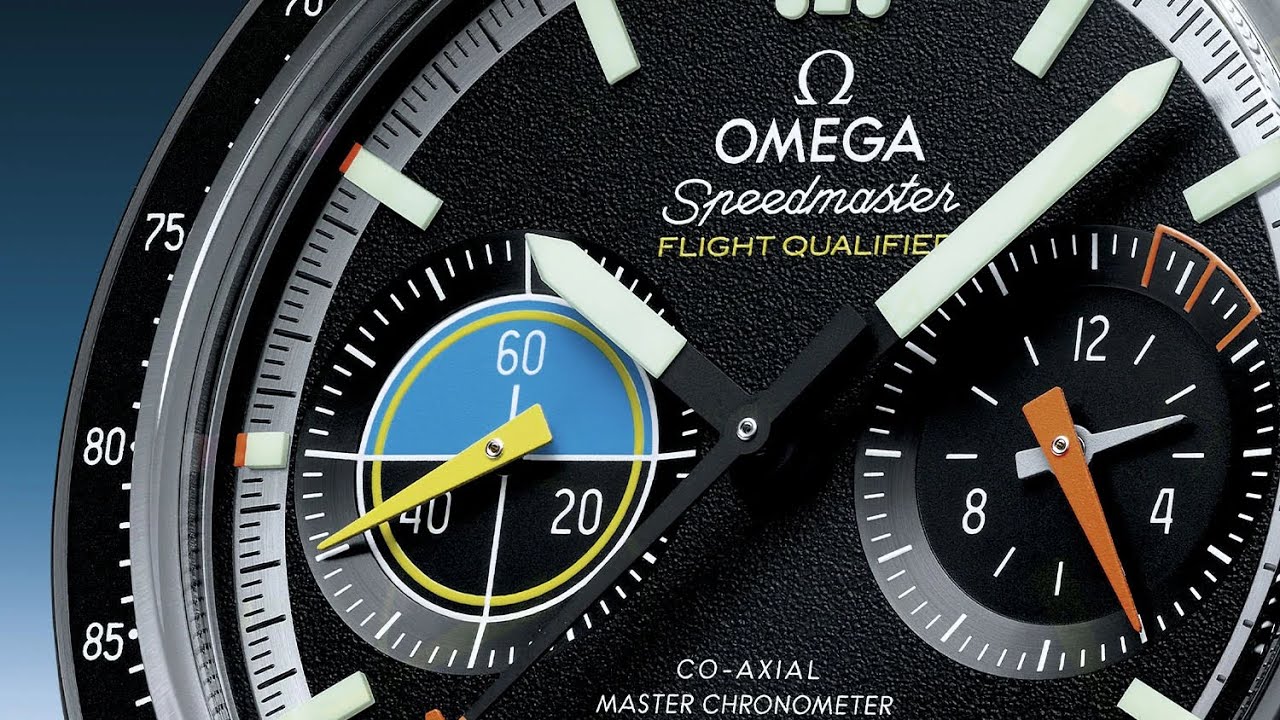 New Omega Speedmaster Pilot Flight Qualified - YouTube