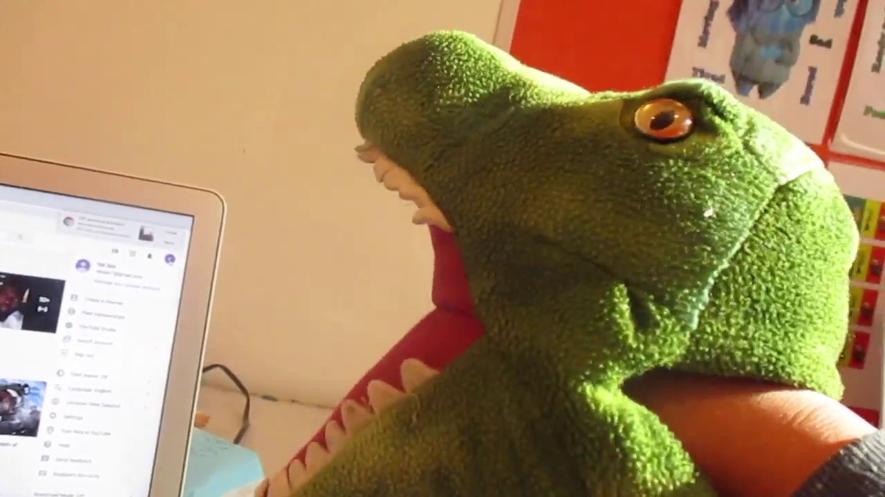 making rex a youtube account - YouTube