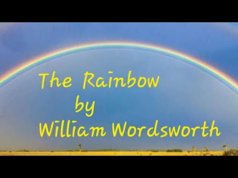 Poem "The Rainbow" by William Wordsworth# Classics of English poetry ️ ...
