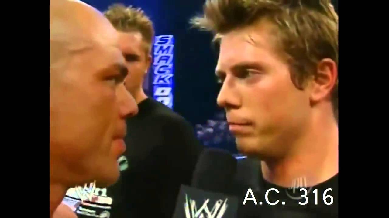 Kurt angle makes fun of the miz and ryback funny - YouTube