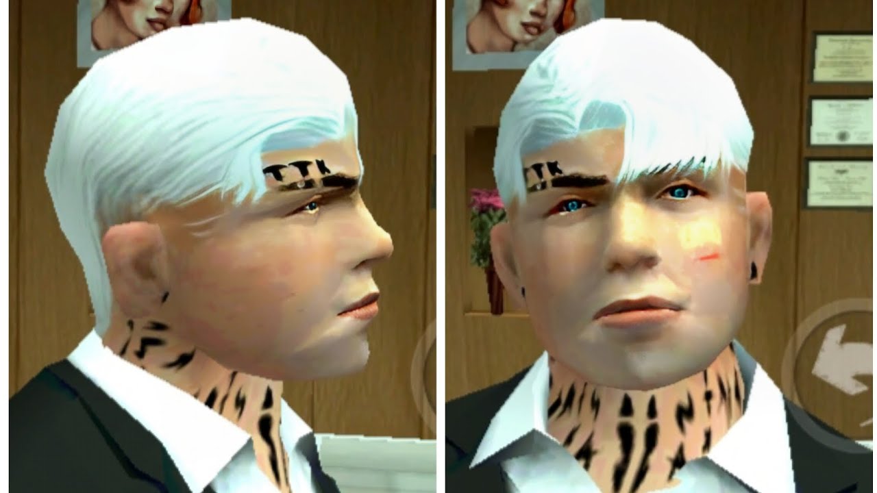 Bully -AE Mod Retexture White Hair and Tattoo - YouTube