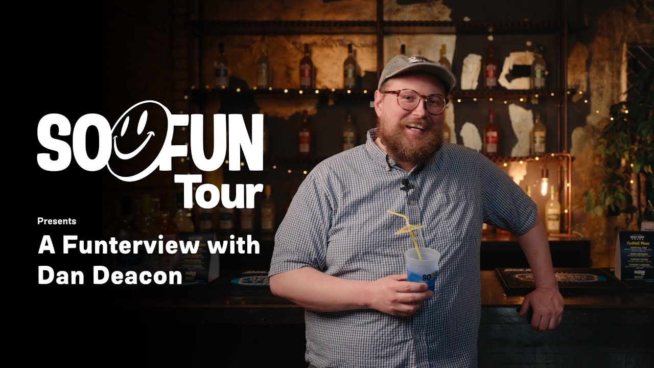 Funterview with Dan Deacon | Austin | So Fun Tour - YouTube