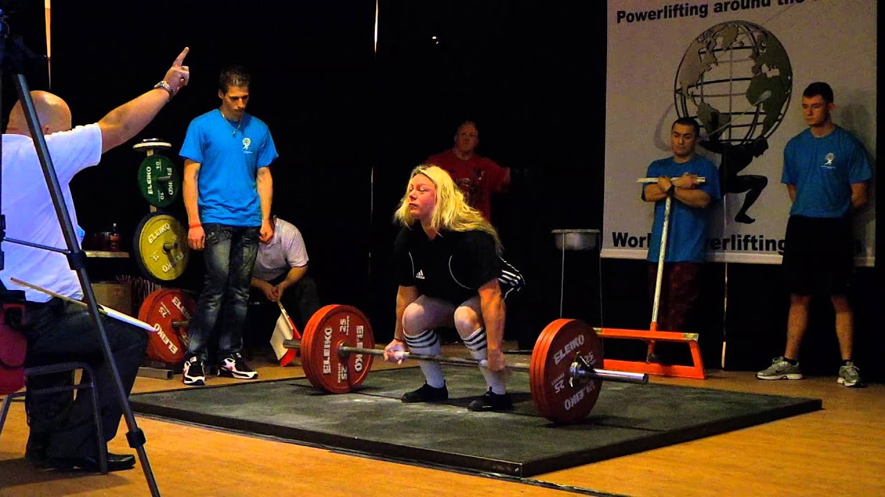 Sam Cooper 175Kg Raw Deadlift, Powerlifting Champion, Holland 2013 ...