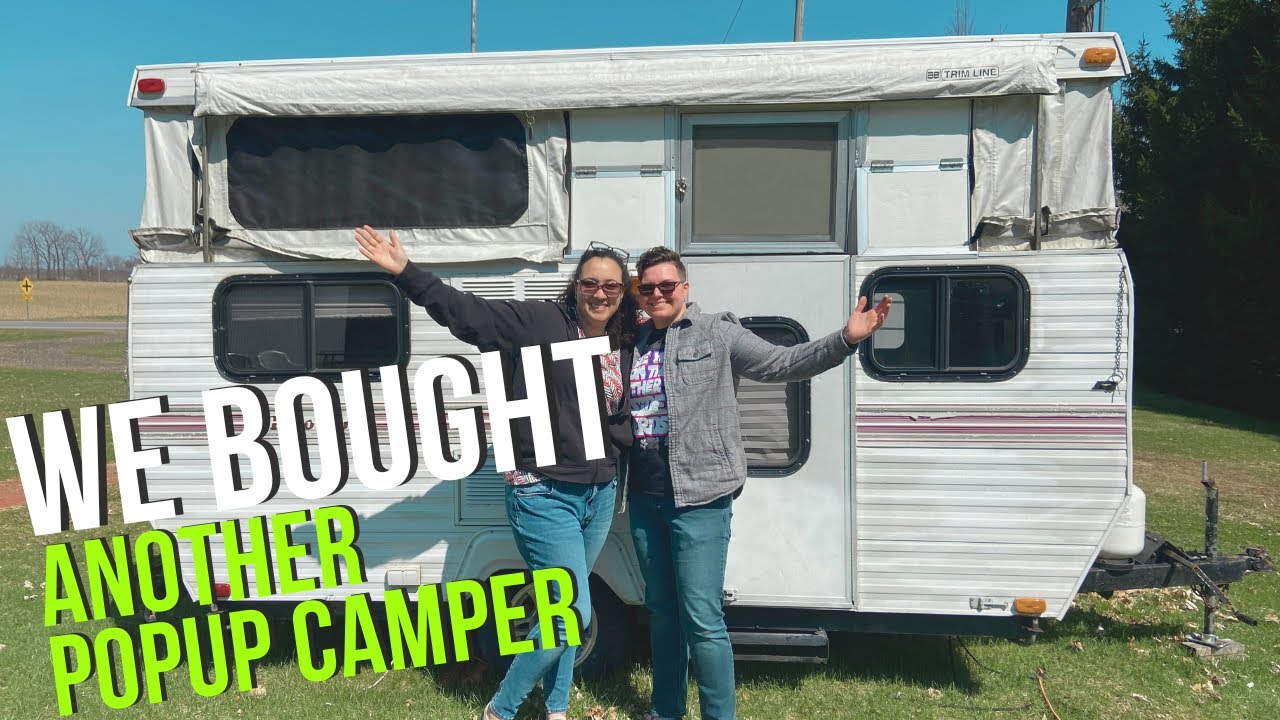 We bought a new Pop-up camper! - YouTube