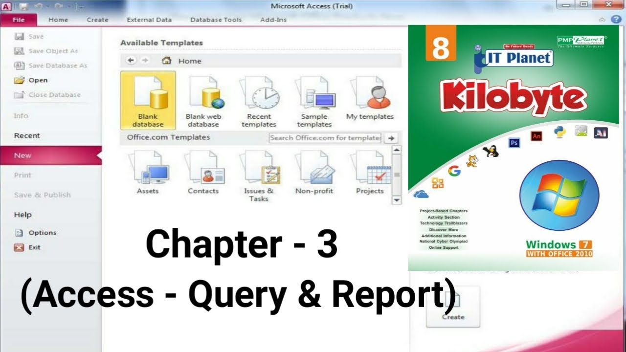 Chapter 3 Access Query Report Class 8th YouTube Chapter 3 Access Query Report Class 8th YouTube