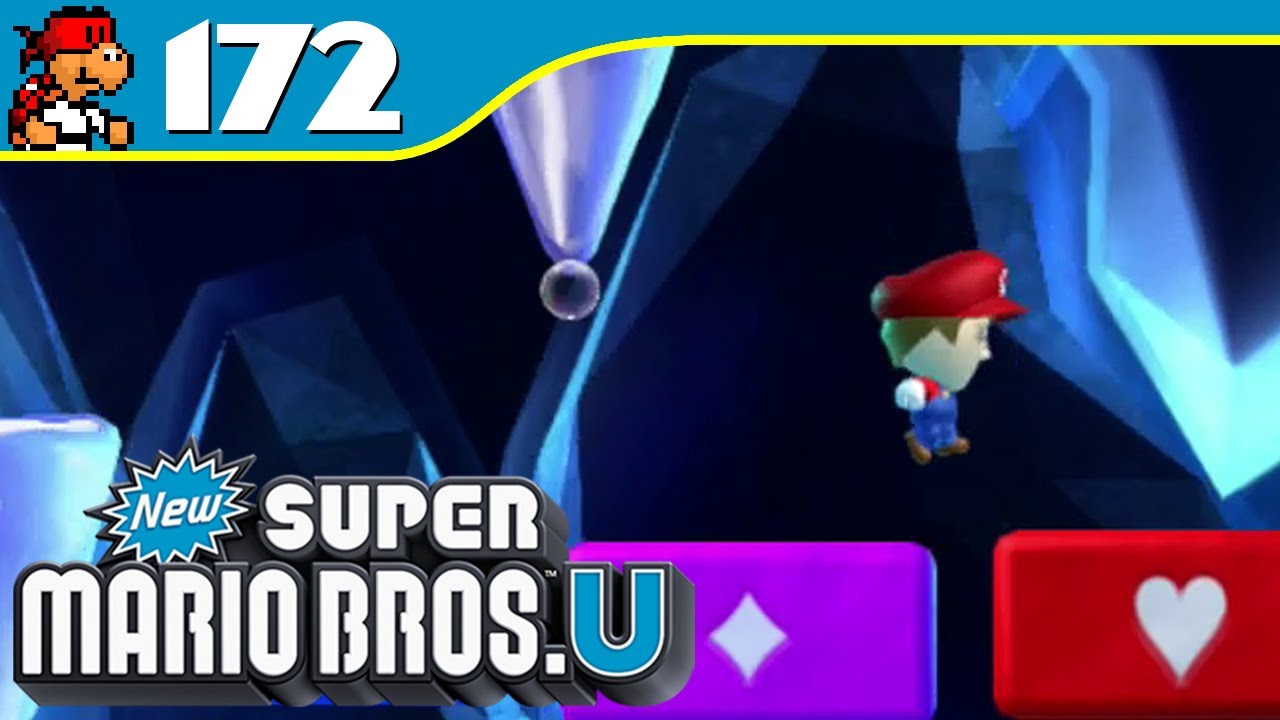 New Super Mario Bros. U | Boost Mode: Icicle Falls - 172 (Wii U ...