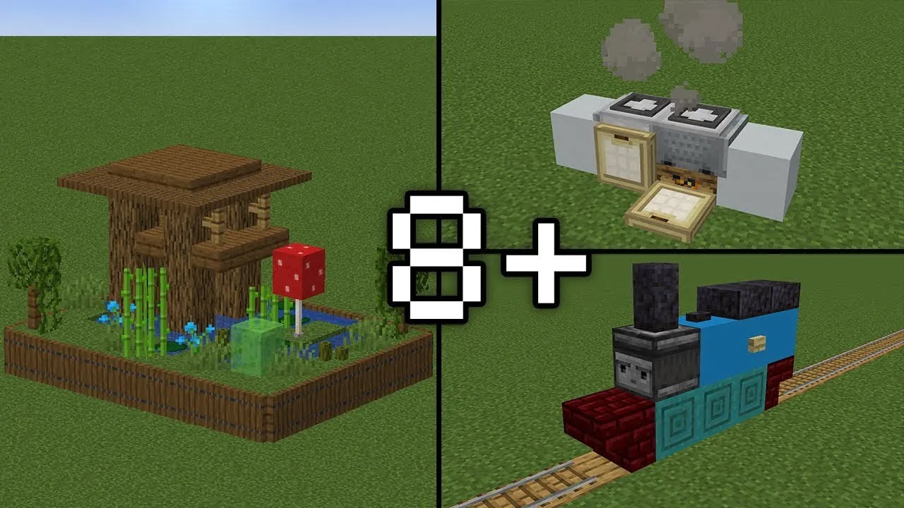 8+ Mini Build Hacks and Mini Biomes - YouTube
