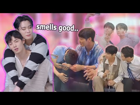 Cha Eun Woo is always 'over the moon' whenever MOON Bin is around..🌙💘 (BinWoo moments)