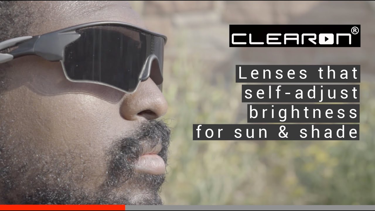CLEARON GLASSES | Solar-powered instant shade-changing sunglasses - YouTube
