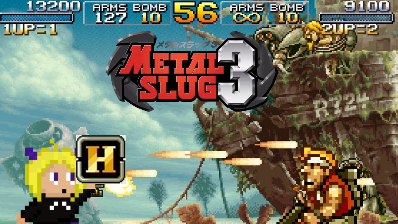 Chubby Machine Gun? Metal Slug 3 con Nagi! - YouTube