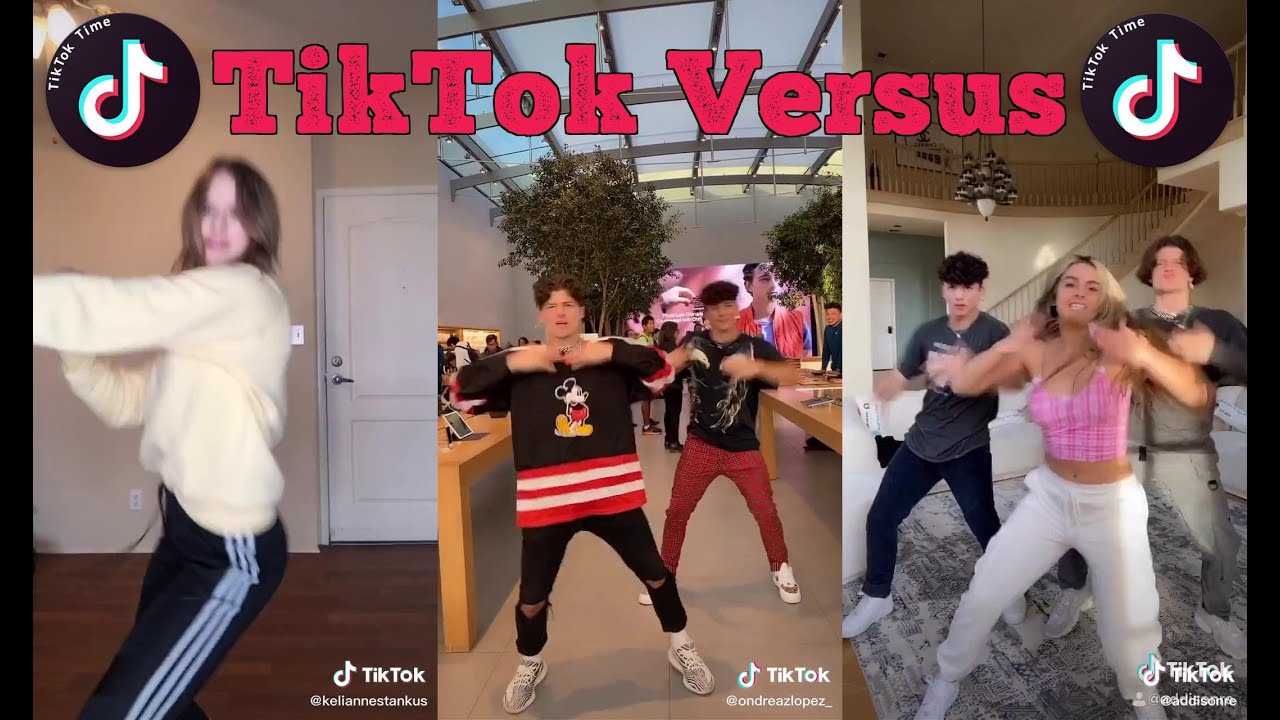 Kelianne VS Ondreaz Lopez VS Addison Rae | 100% IN SYNC TIKTOK ...
