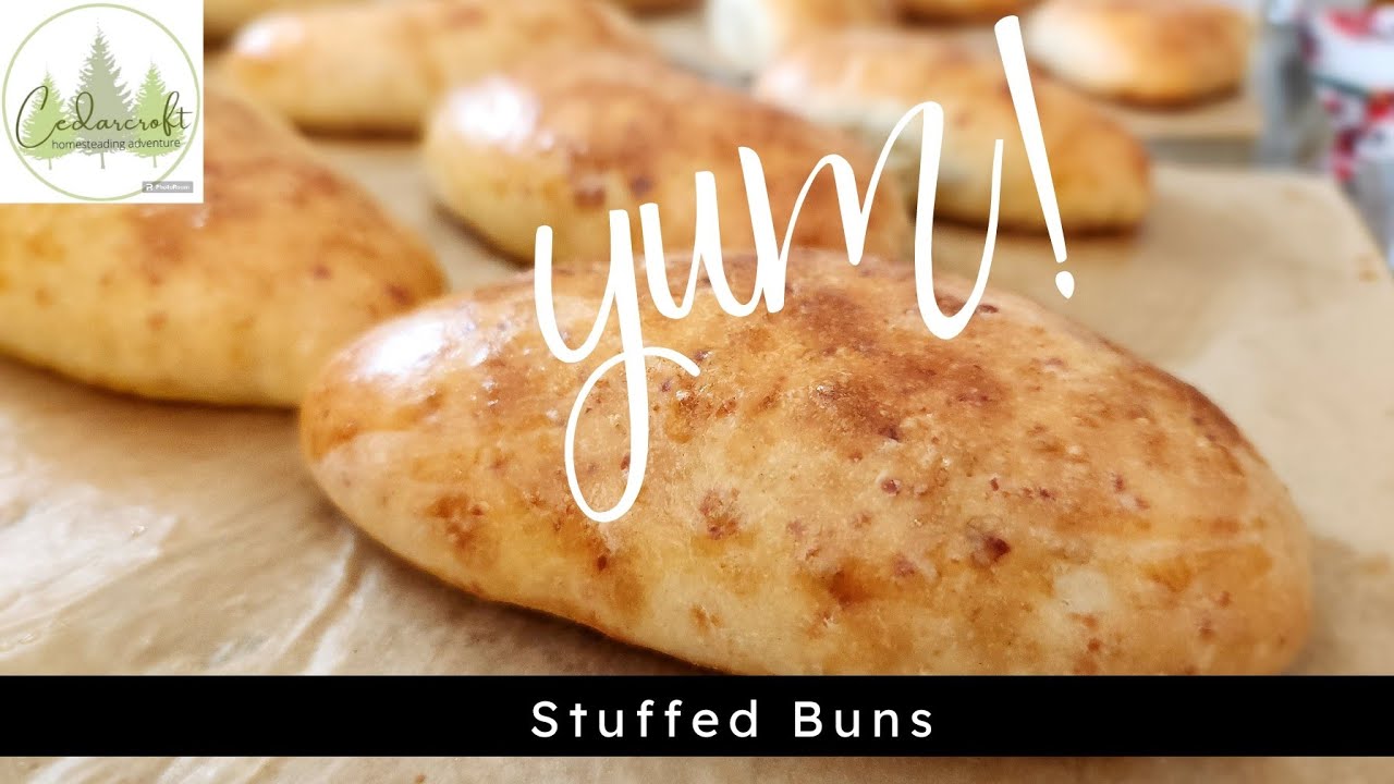Stuffed Buns ~ Homemade Hot Pockets - YouTube