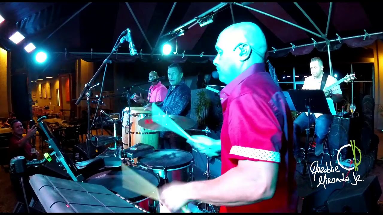 Freddie Miranda Jr's Timbale Solo @ Gordon Biersch, Honolulu, HI August ...