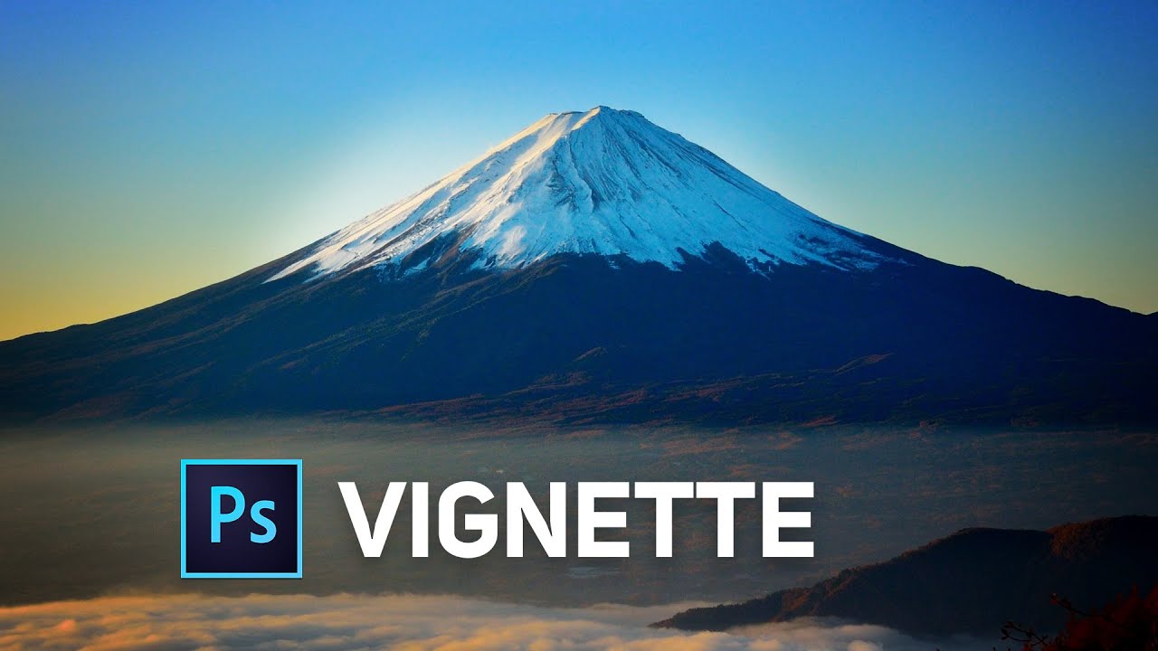 Add a Vignette in Photoshop (Very Easy) - YouTube