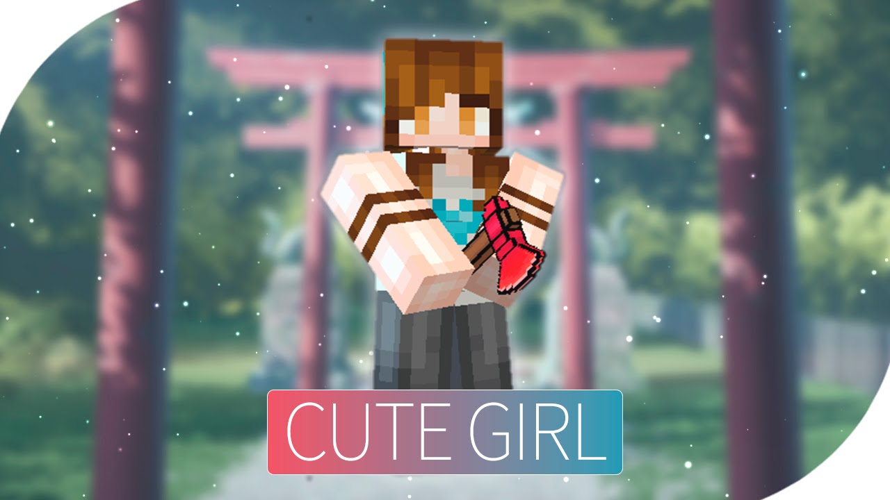 PIXEL GUN 3D | Cute Girl Skin ♡ - YouTube
