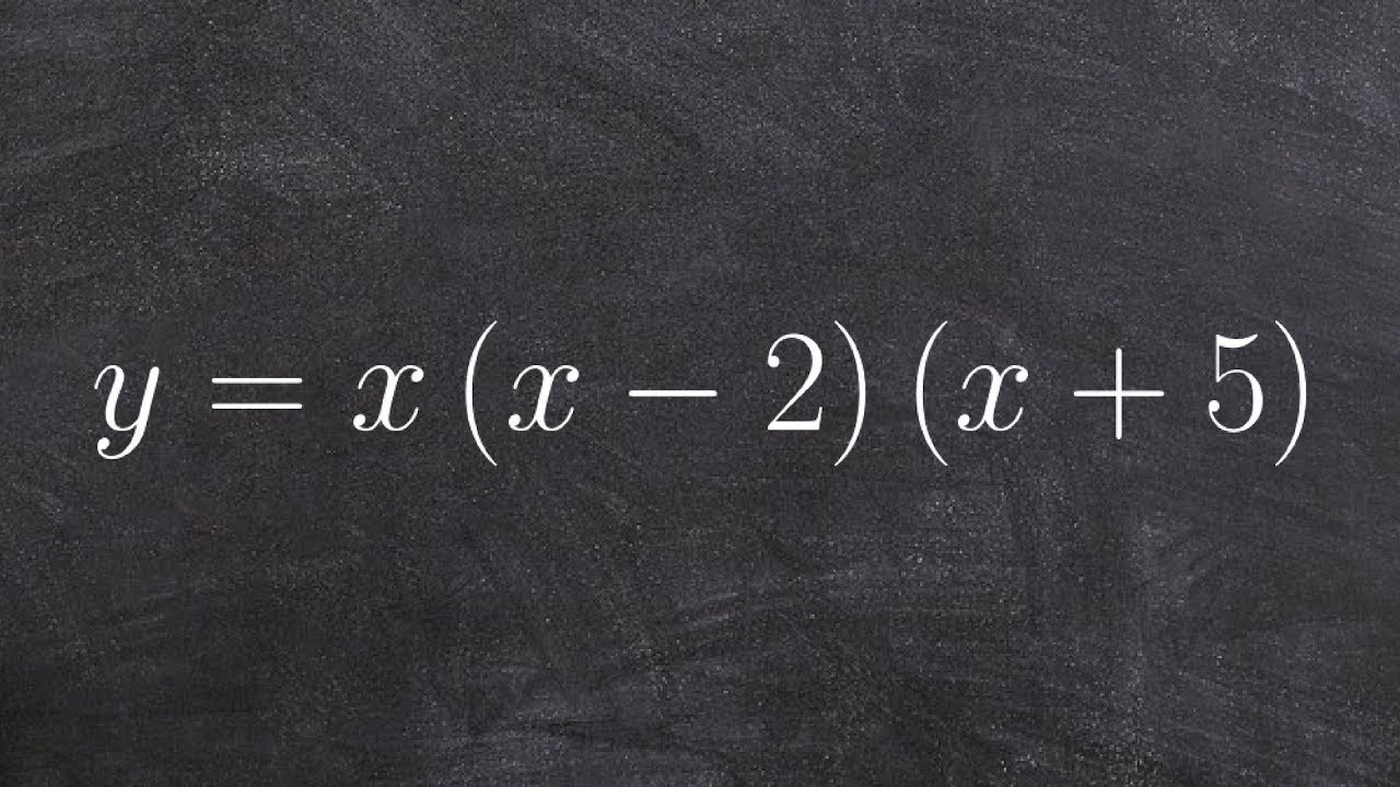 Sketching the graph of a polynomial using the zeros and multiplicity ...