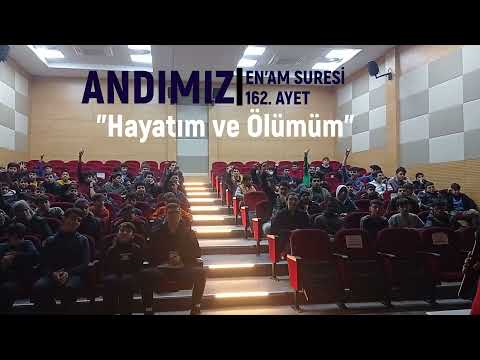 ANDIMIZ! Şüphesiz benim namazım, bütün ibâdetlerim, hayatım ve ölümüm,Âlemlerin Rabbi Allah içindir.
