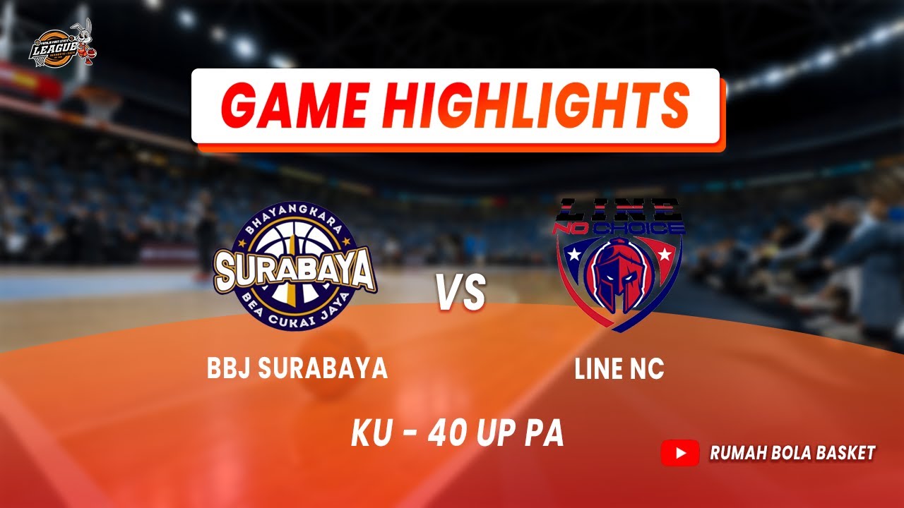 BBJ VS LINE NC GAME HIGHLIHT - KU 40 PA - FFS LEAGUE 2024 - 24 NOVEMBER ...
