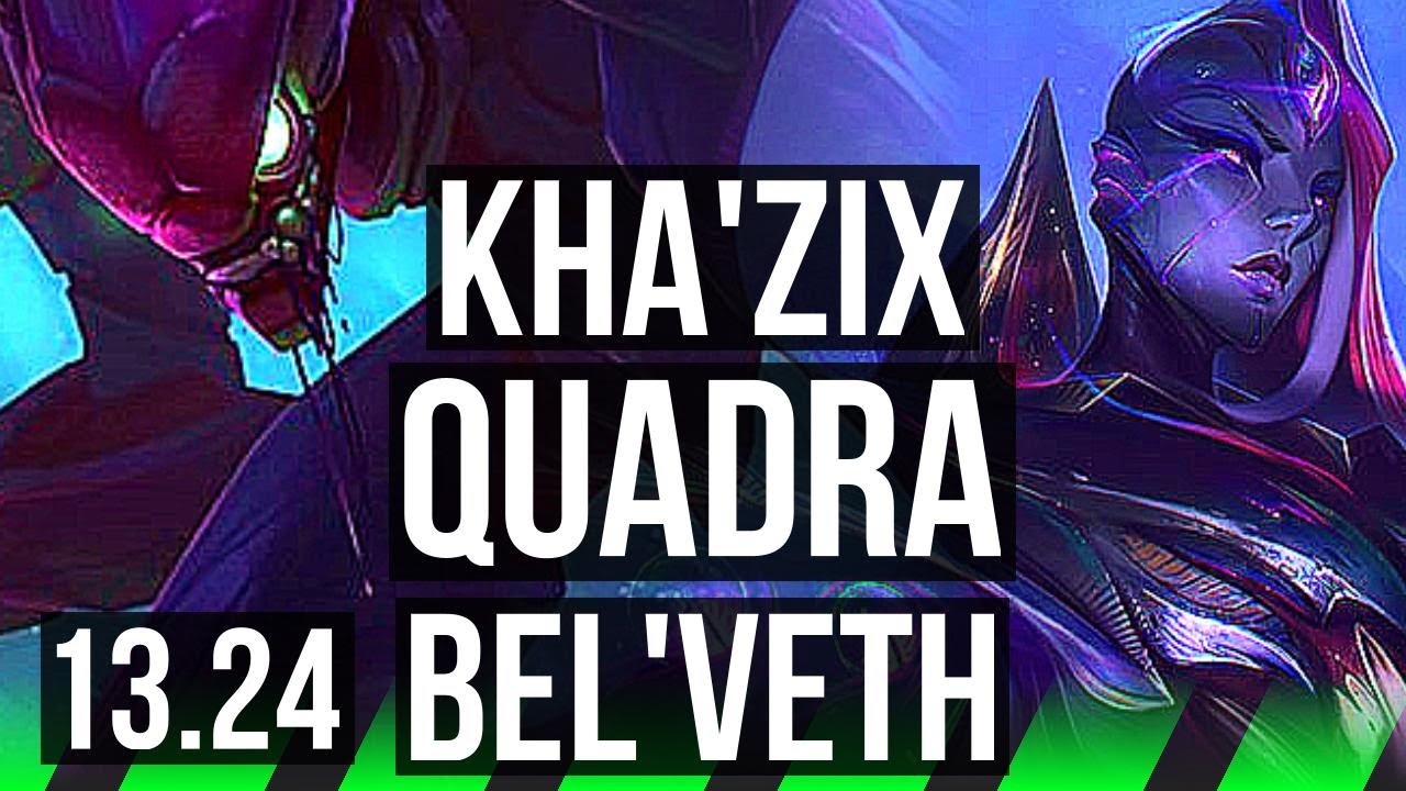 KHA vs BEL'VETH (JNG) | Quadra, 20/2/4, Legendary, 700+ games | BR ...