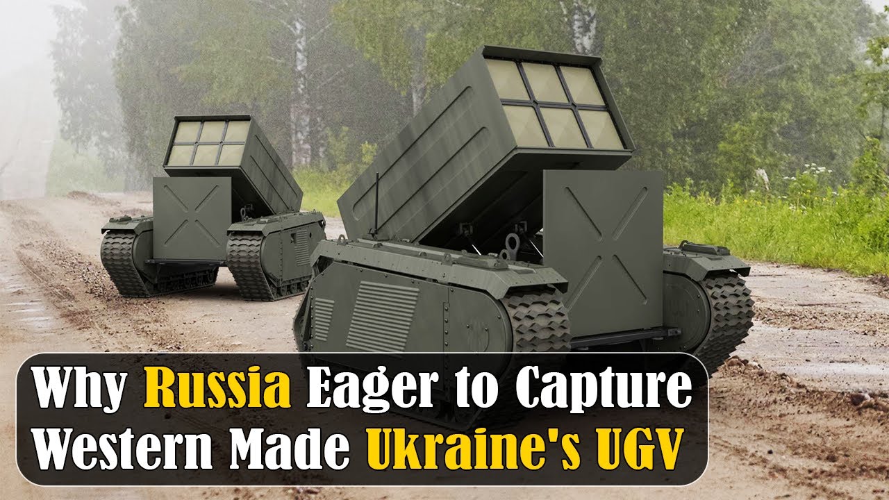 Why Russia Eager to Capture Western Made Ukraine's UGV - YouTube
