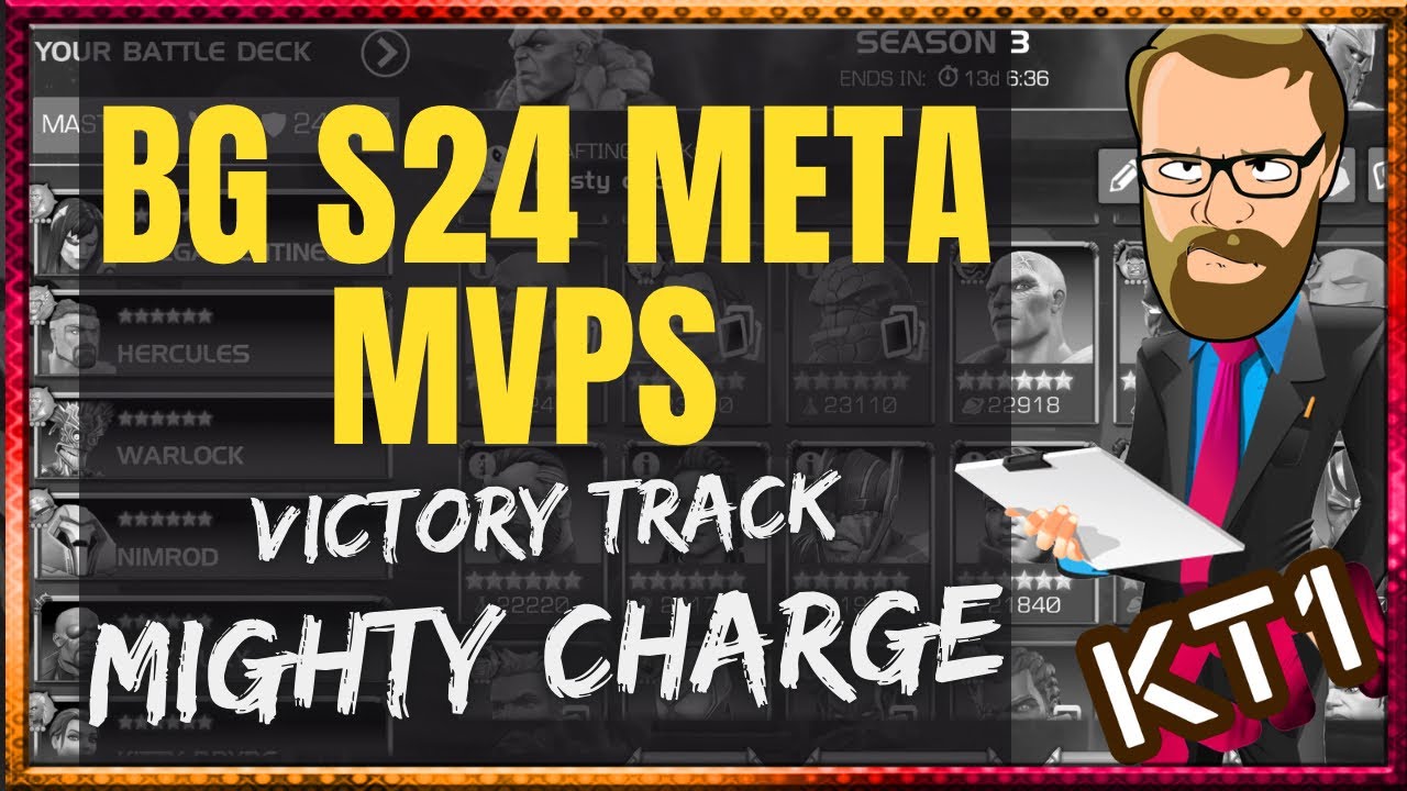 Mighty Charge! Victory Track! BG Season 24 Meta Predictions And MVPS ...