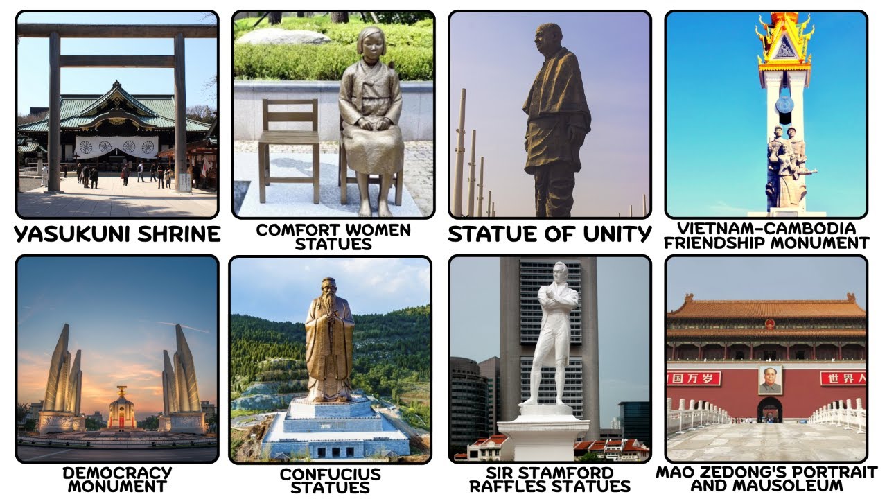 The Most Controversial Monuments & Statues in Asia - YouTube