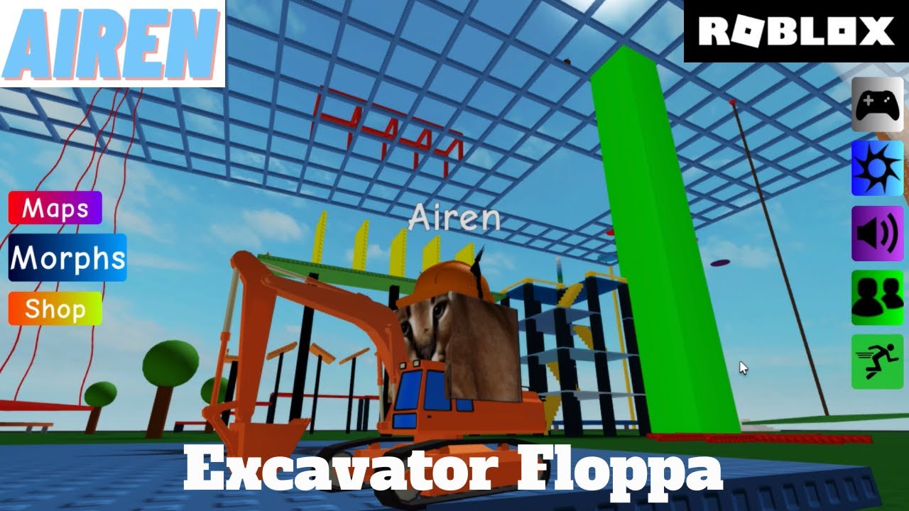 Excavator Floppa Find the Floppa Roblox - YouTube