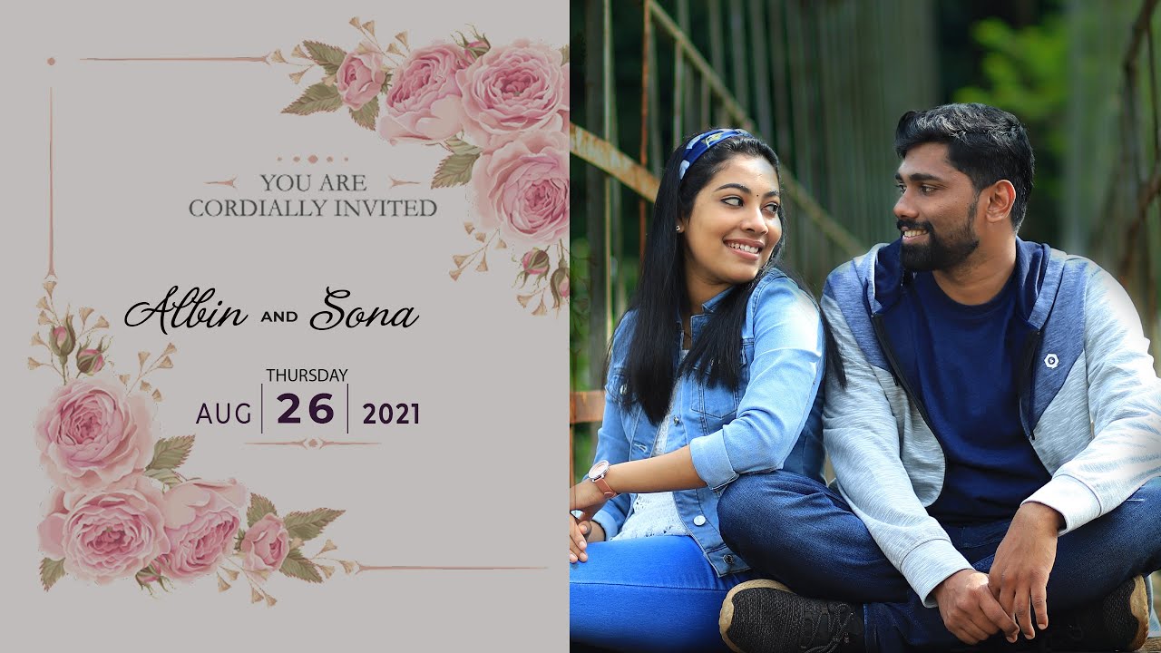 SONA - ALBIN | WEDDING LIVE WEBCAST | LOOKSWEDD Photography - YouTube