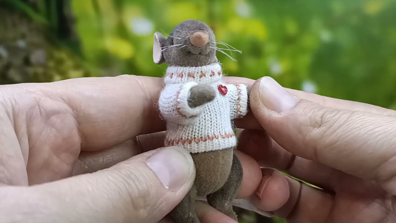 Dimki Mouse artist dolls by Alina Biliakova - YouTube