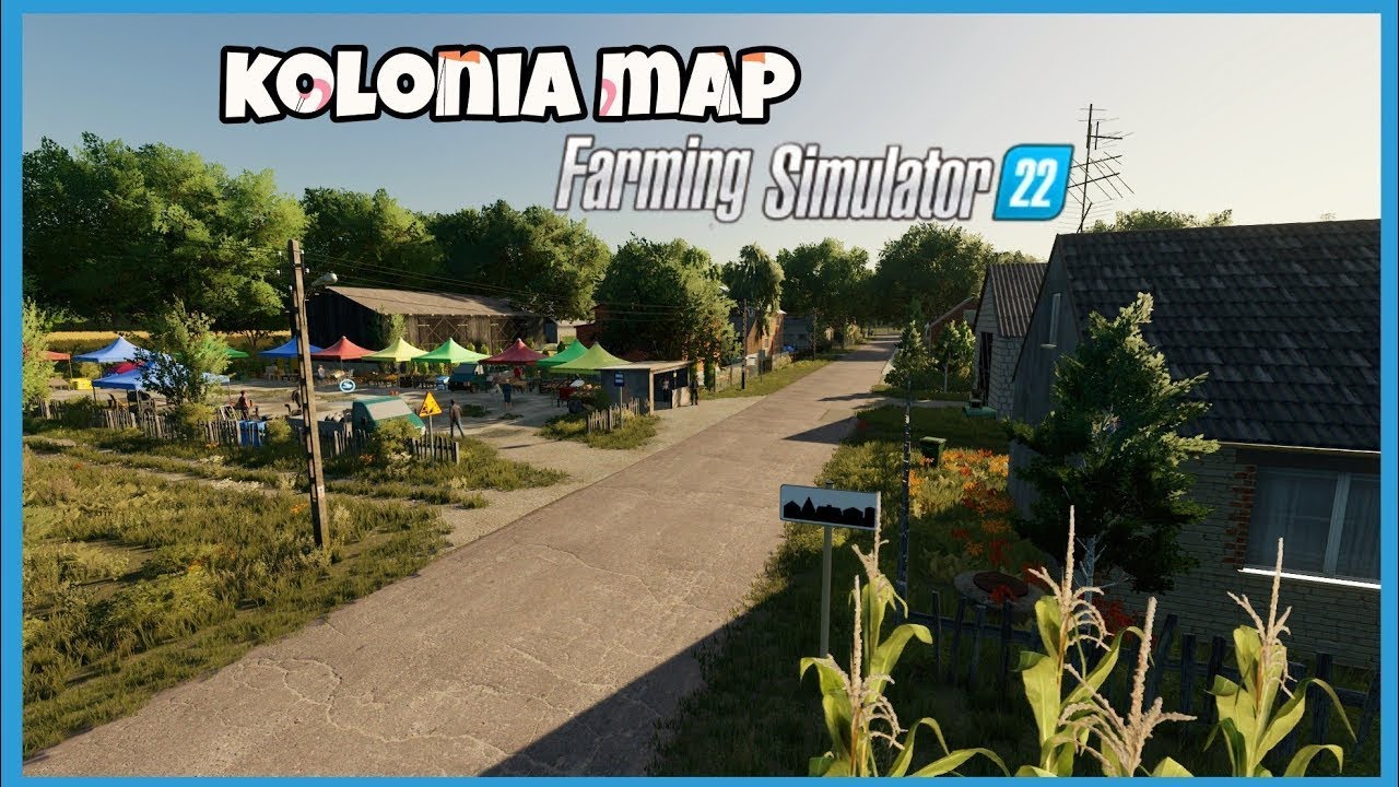 Farming Simulator 22 Kolonia #1 - YouTube