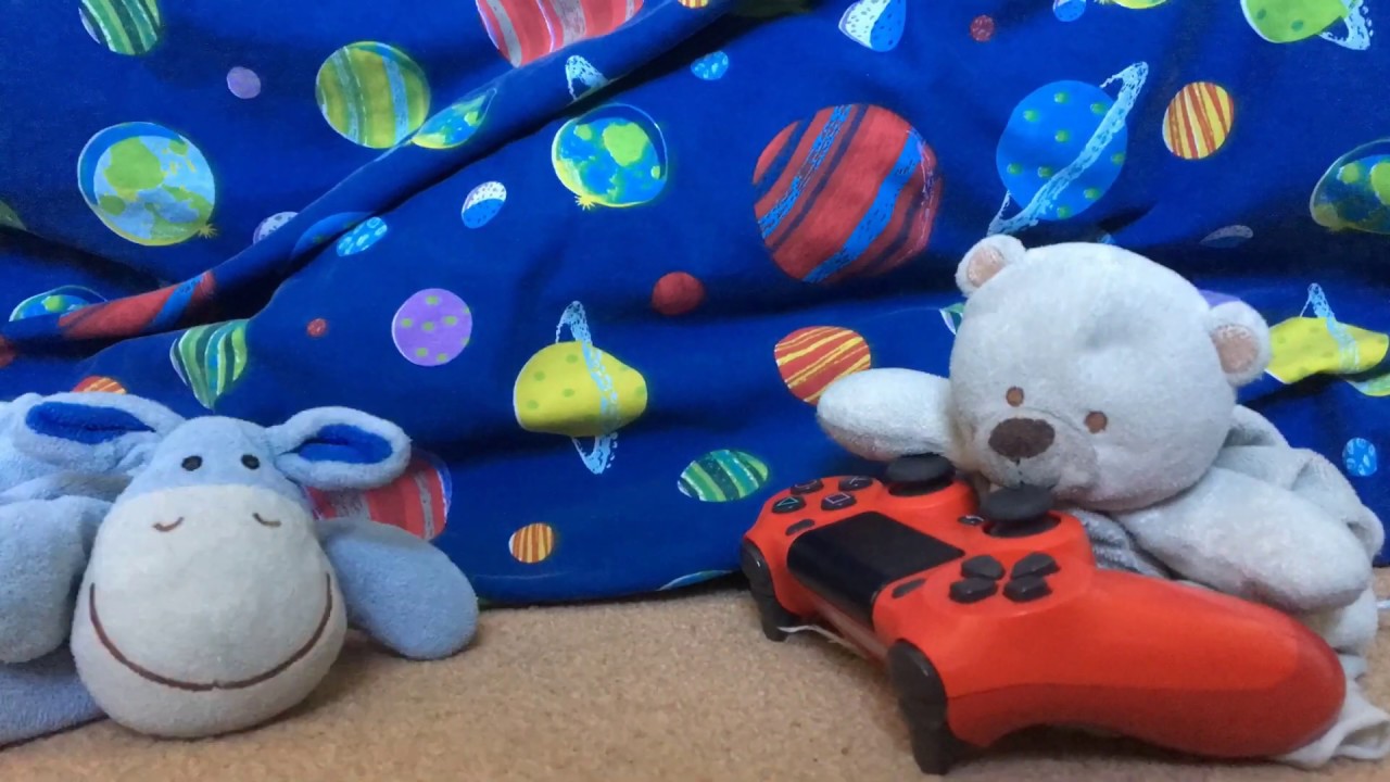 Teddy on PS4 controller - YouTube