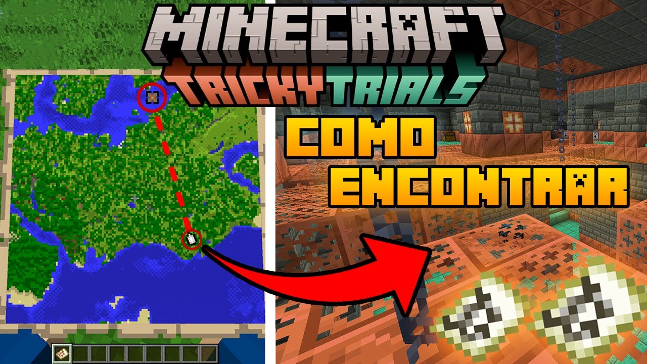 COMO ENCONTRAR AS CÂMARAS DE DESAFIO NO MINECRAFT 1.21! - YouTube