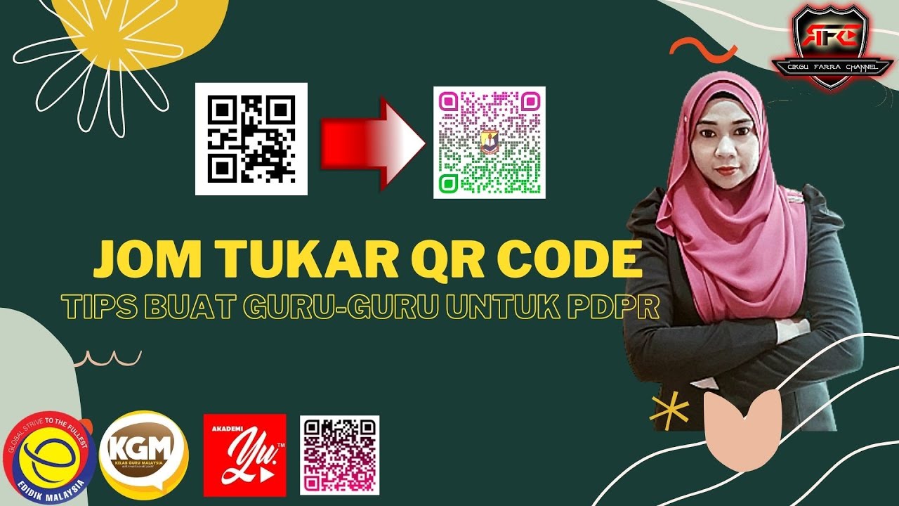 JOM GENERATE QR CODE LUAR BIASA - YouTube