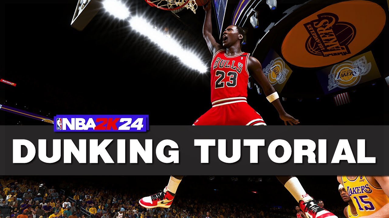 NBA 2K24: EASY DUNKING Tutorial - How To Finish At The Rim | Basic ...