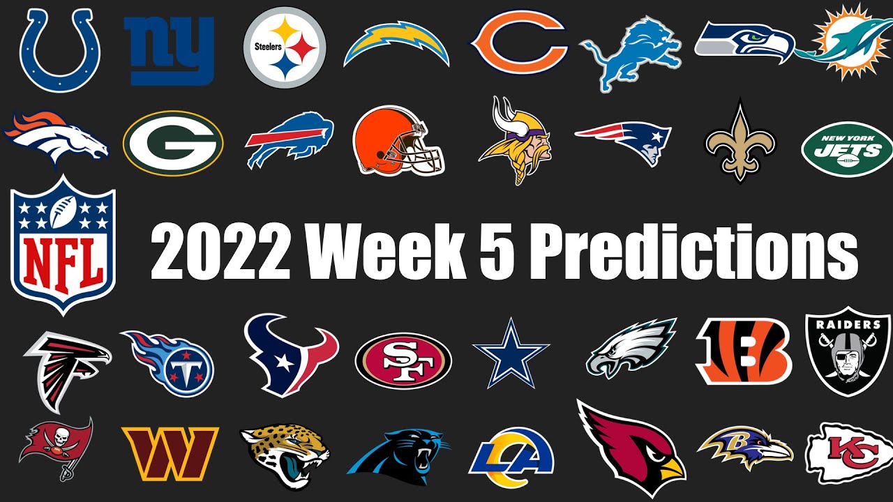 2022 NFL Week 5 Predictions - YouTube