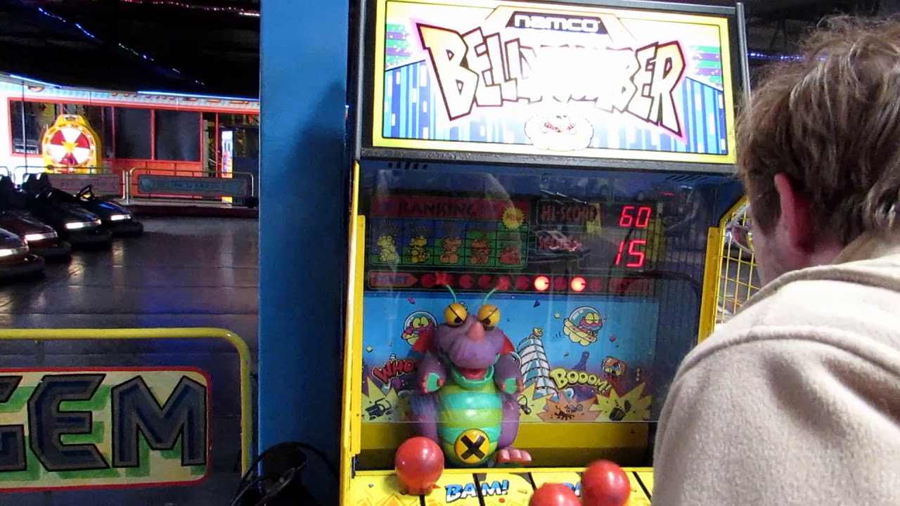 😁 Belly Bomber Arcade Game / Machine by Namco (Me vs Belly Bomber) 😁 ...