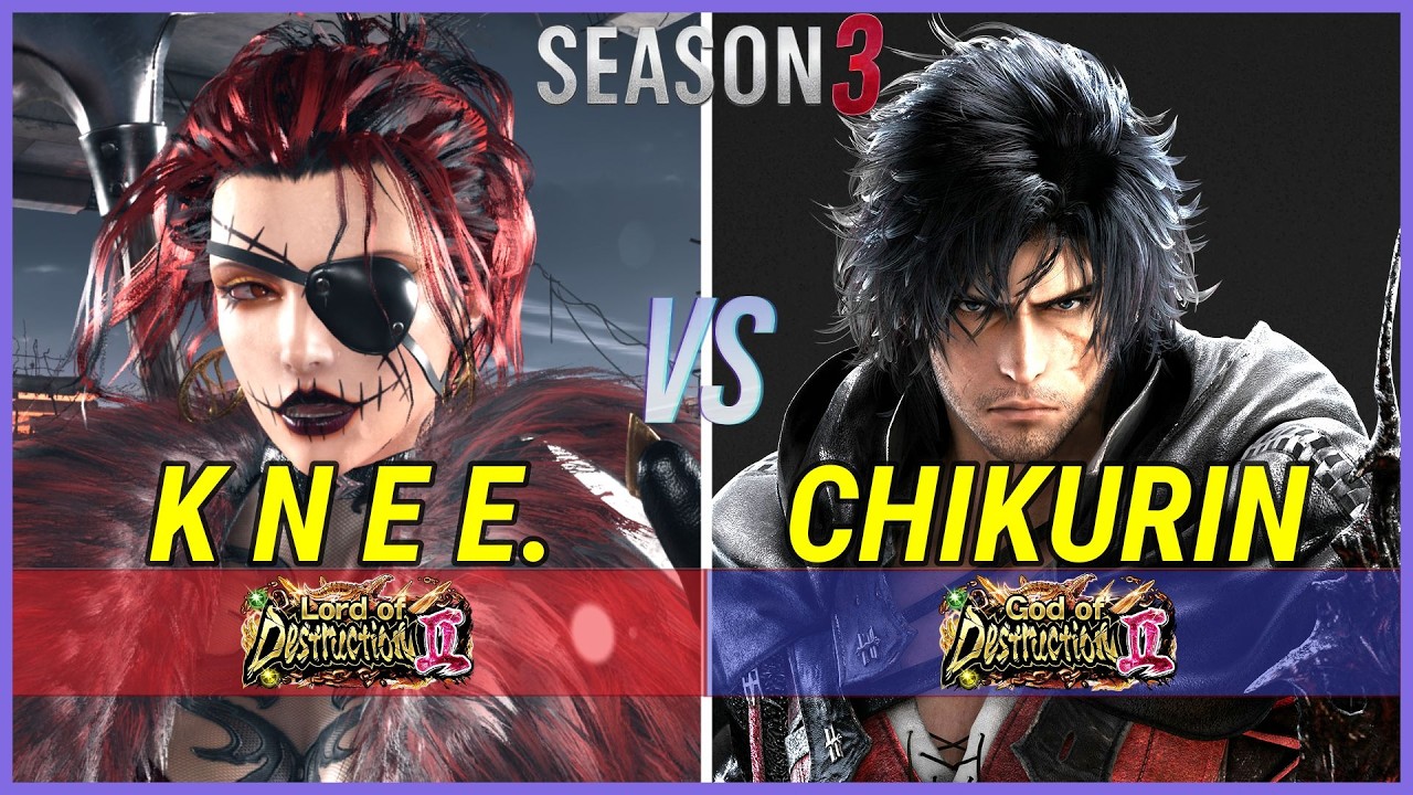 Tekken 8 (Season 3) | Knee (Anna) vs Chikurin (Clive) High Level ...