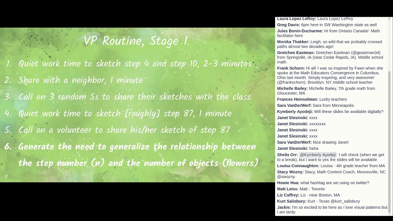 Building Visual Patterns Into Your Warmup Routine - YouTube