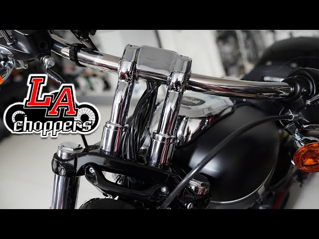 Harley Breakout Handlebars Harley Breakout Riser Extensions (see