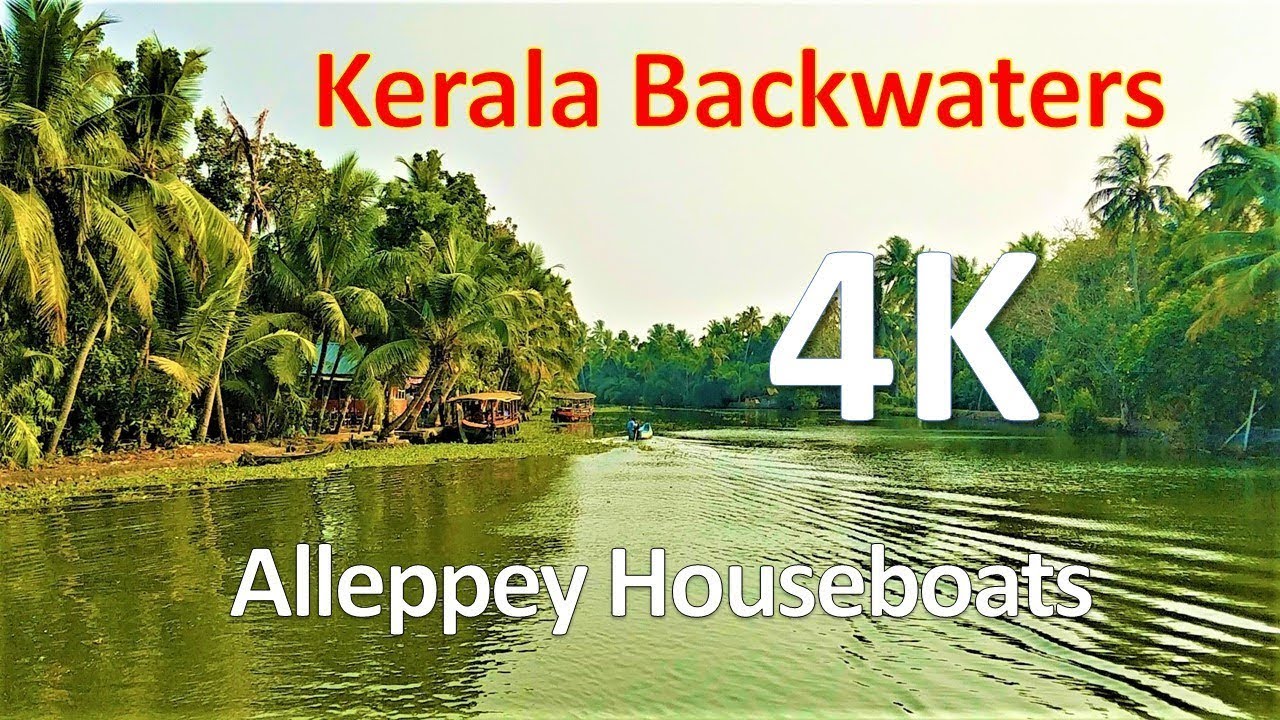 Beautiful Kerala Backwaters in 4K video - Kerala Houseboat Stays ...