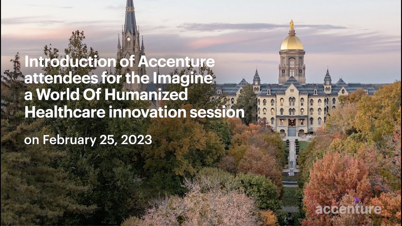 Imagine a World - Personalizing Healthcare with Accenture - YouTube