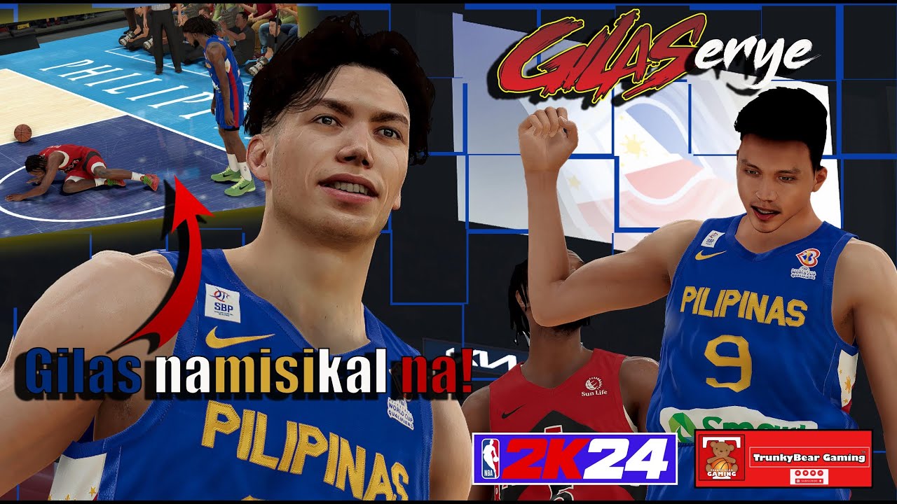 GILASerye EP. 3 | Makaisa na kaya ang GILAS? | NBA 2k23 PC Gameplay ...
