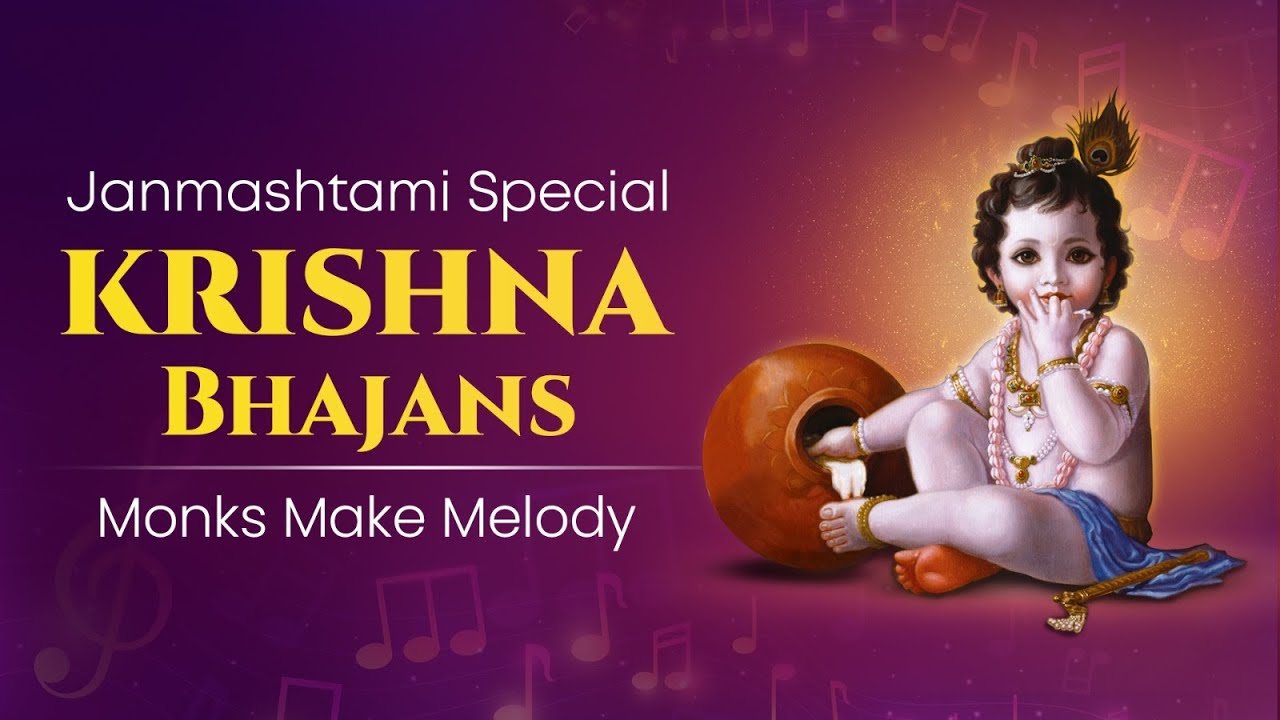 Monks Make Melody | Special Krishna Bhajans (Part 1) | Sri Krishna Janmashtami | ISKCON ...