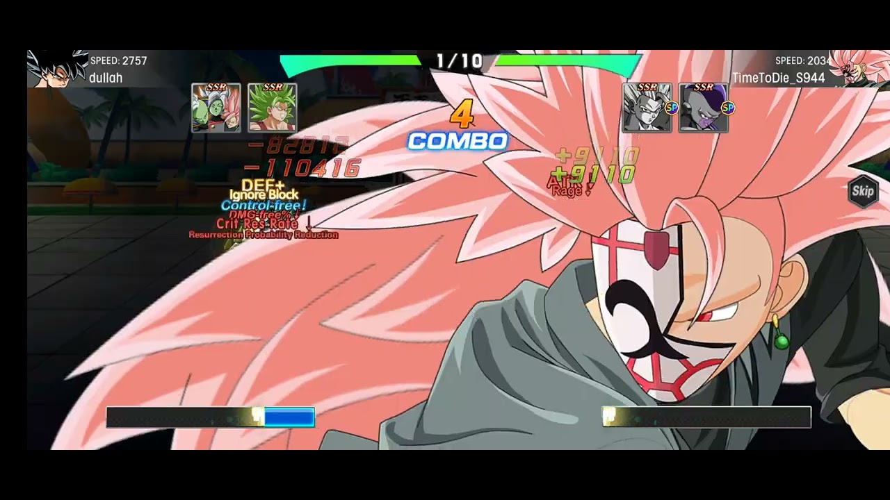 BF Goku vs SP Beast Gohan, GB SS3, SP Black Frieza - YouTube
