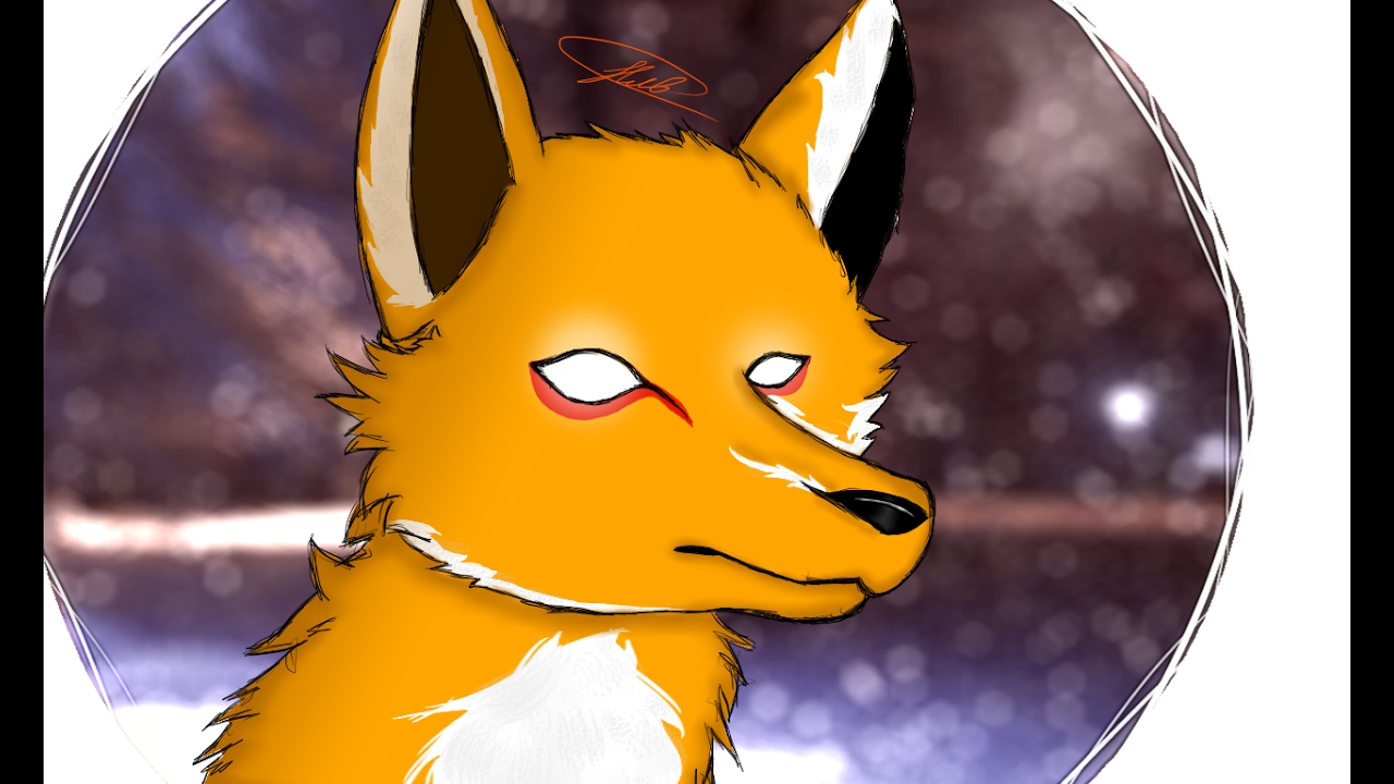 Лиса для канала DeFox Channel - YouTube