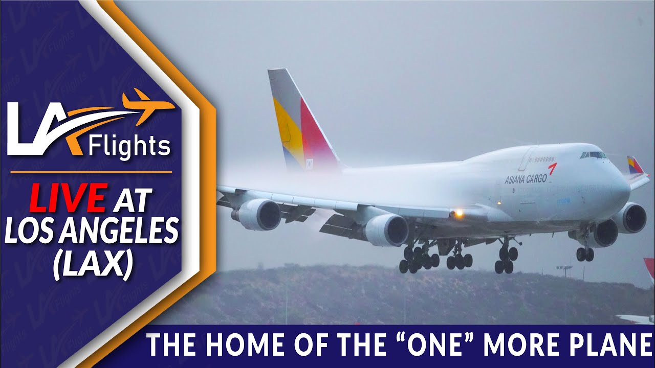 🔴LIVE at Los Angeles International Airport | LAX LIVE | LAX Plane ...